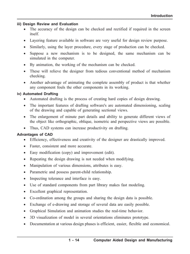 Computer Aided Design and Manufacturing.pdf | Graphics Software ...
