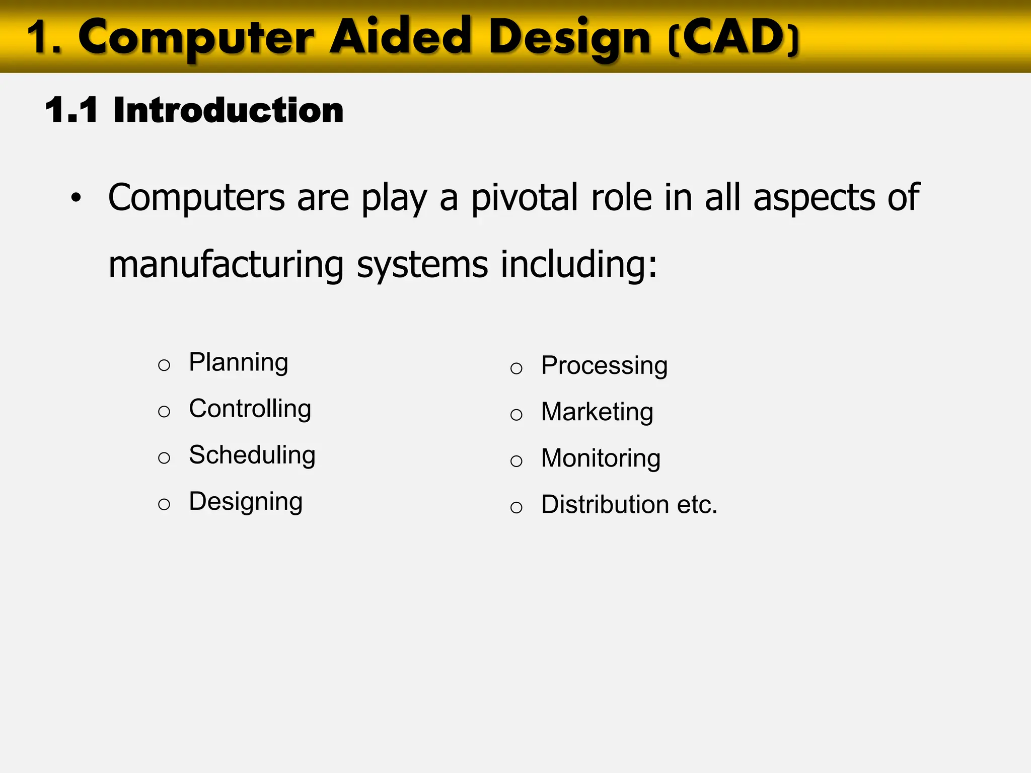 Computer Aided Design (CAD) and Modeling.pdf