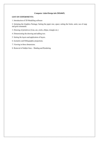 Computer Aided Design lab manual FreeCad.pdf