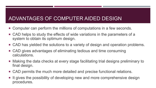 Computer aided design of electrical machine | PPTX | Computing ...
