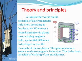 Presentation Design of Computer aided design of power transformer | PPT