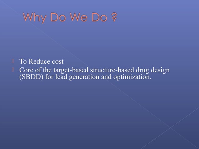 Computer Aided Drug Design Ppt