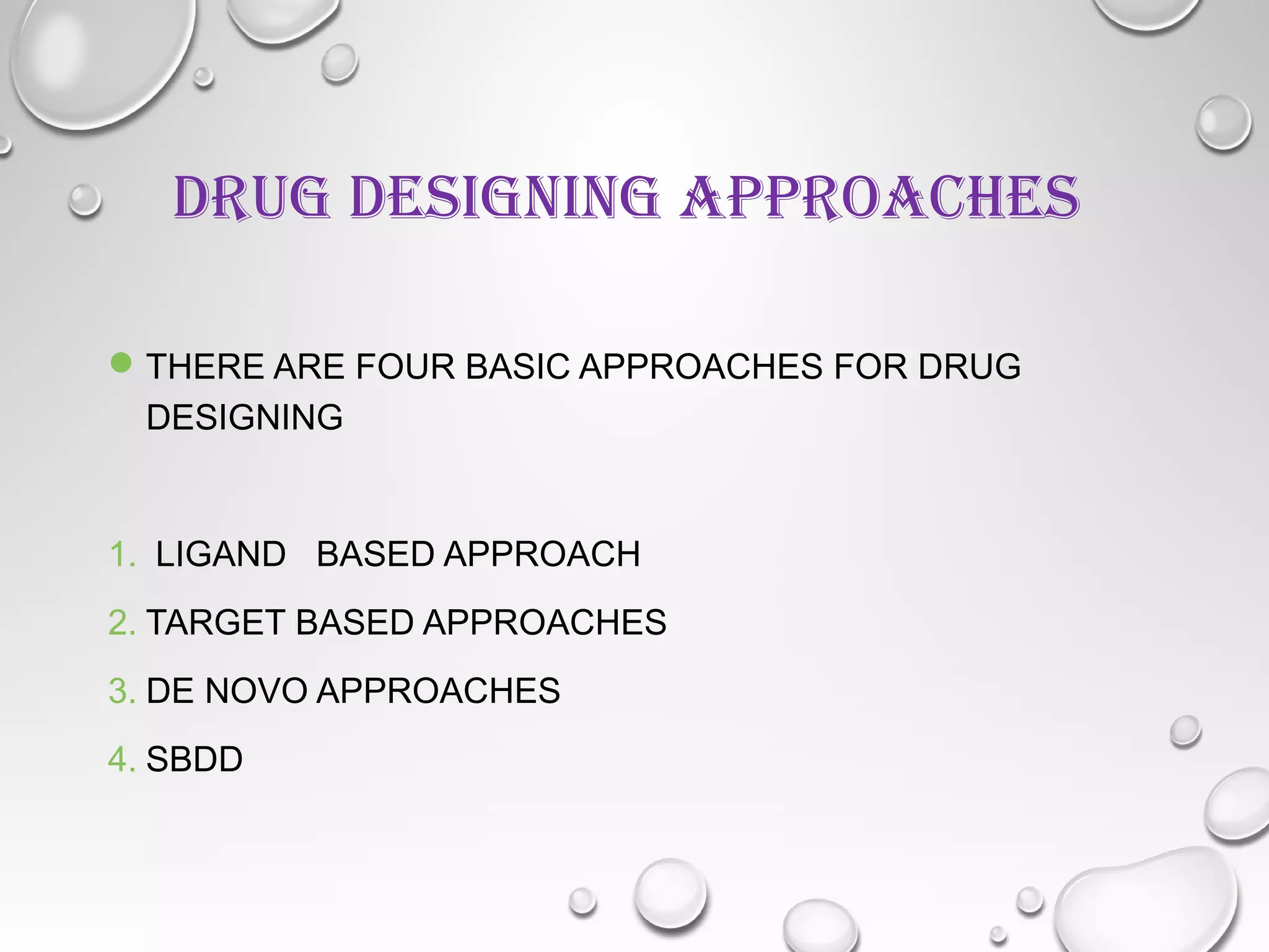 Computer aided drug designing | PPT