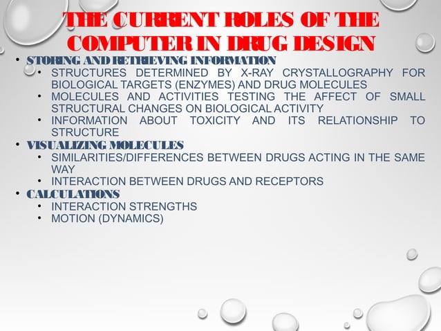 Computer aided drug designing | PPT