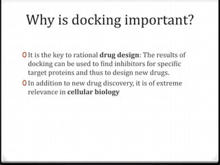 Computer aided drug design | PPTX