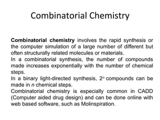 Computer aided drug design | PPT
