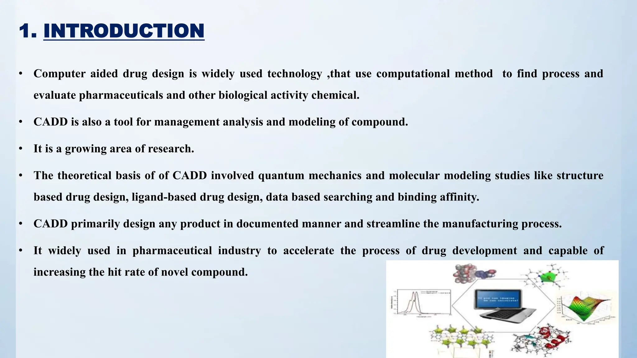 COMPUTER AIDED DRUG DESIGN M.PHARM .pptx