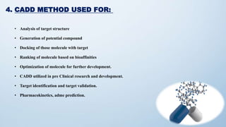 COMPUTER AIDED DRUG DESIGN M.PHARM .pptx