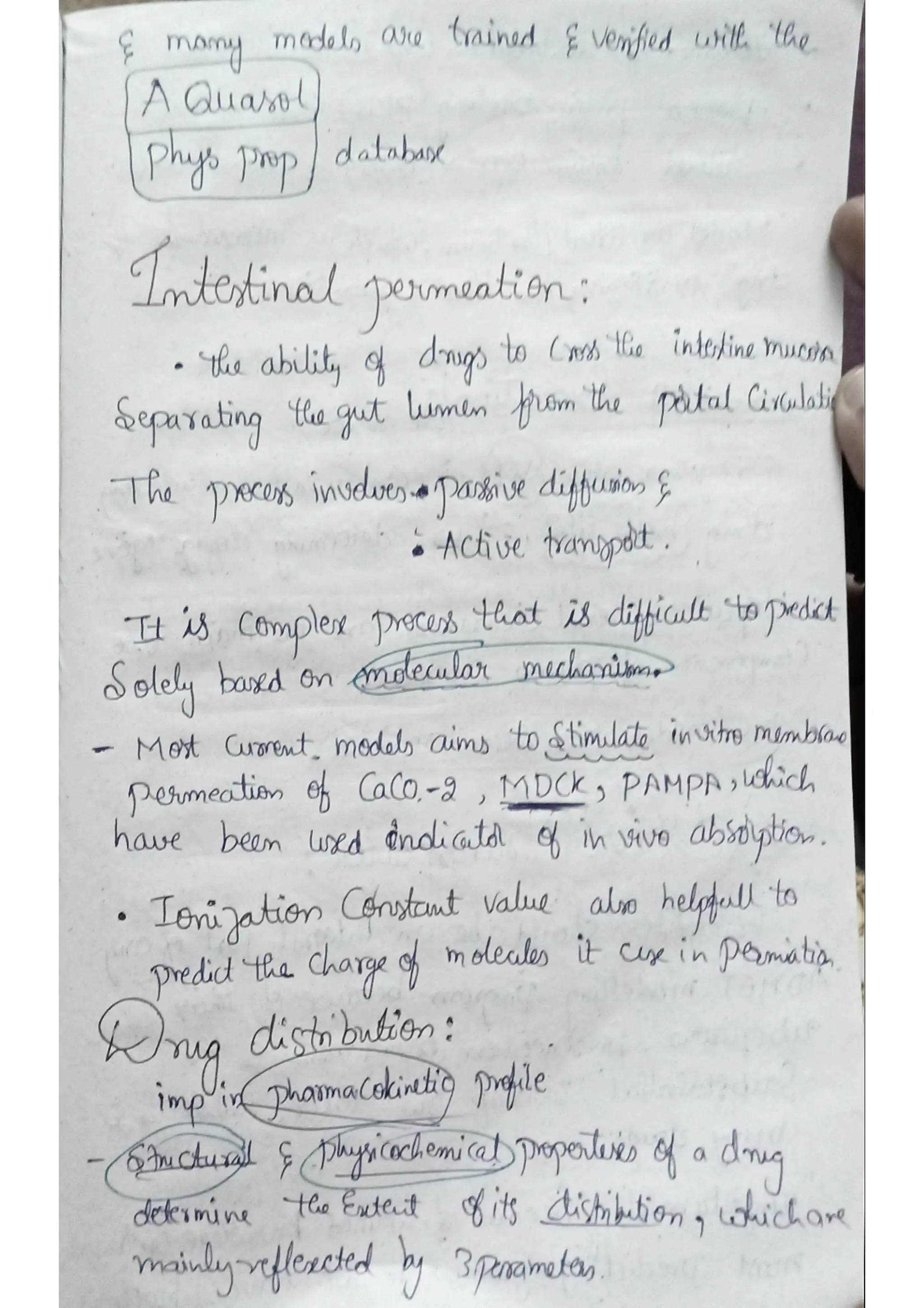 computational modeling of drug disposition(modeling techniques ...