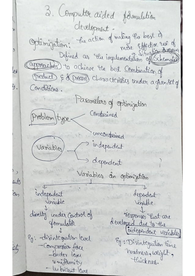 3 unit computer aided formulation development | PDF