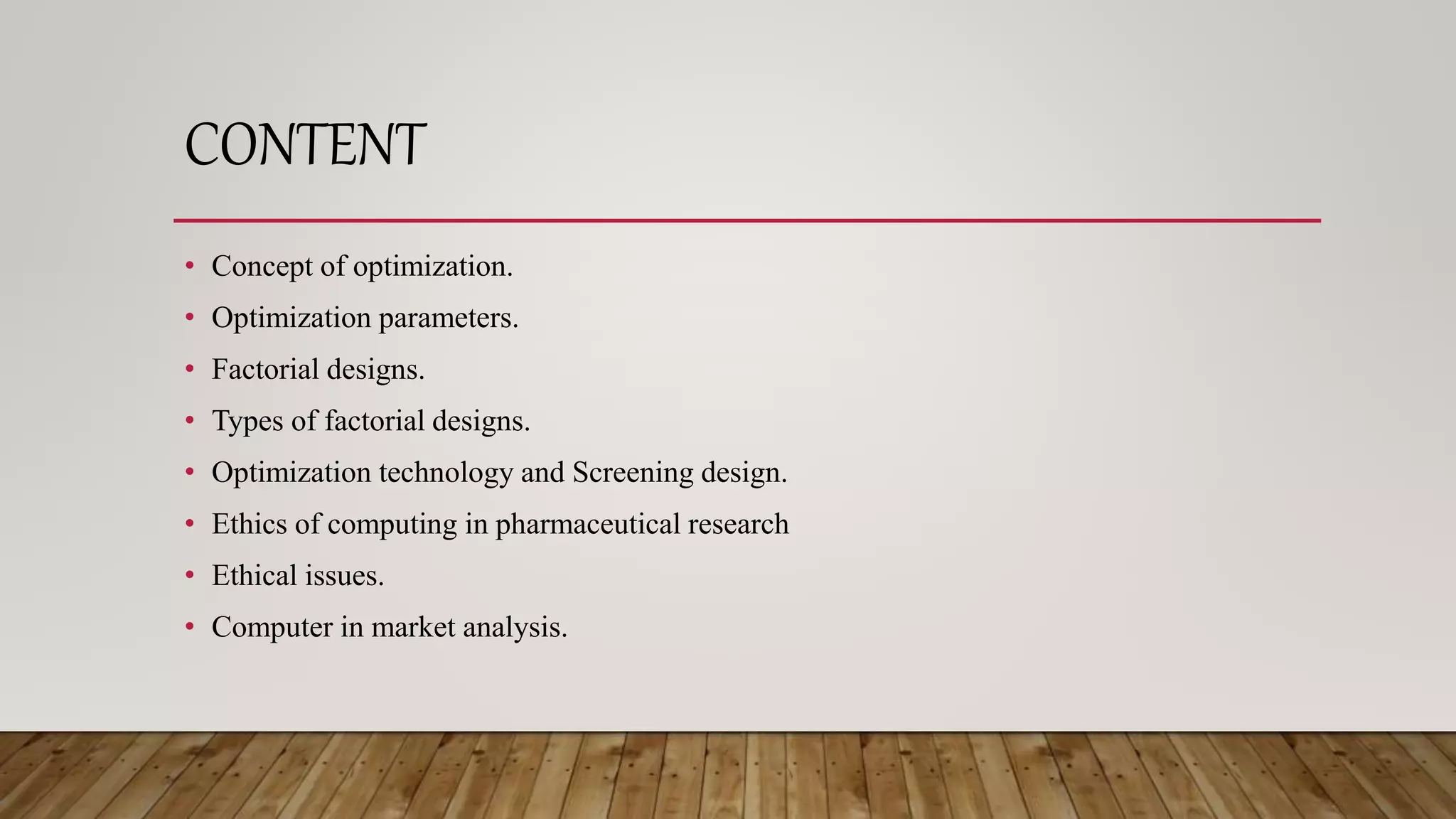 Computer aided formulation development | PPTX