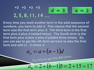 Arithmetic Sequence and Arithmetic Series | PPT