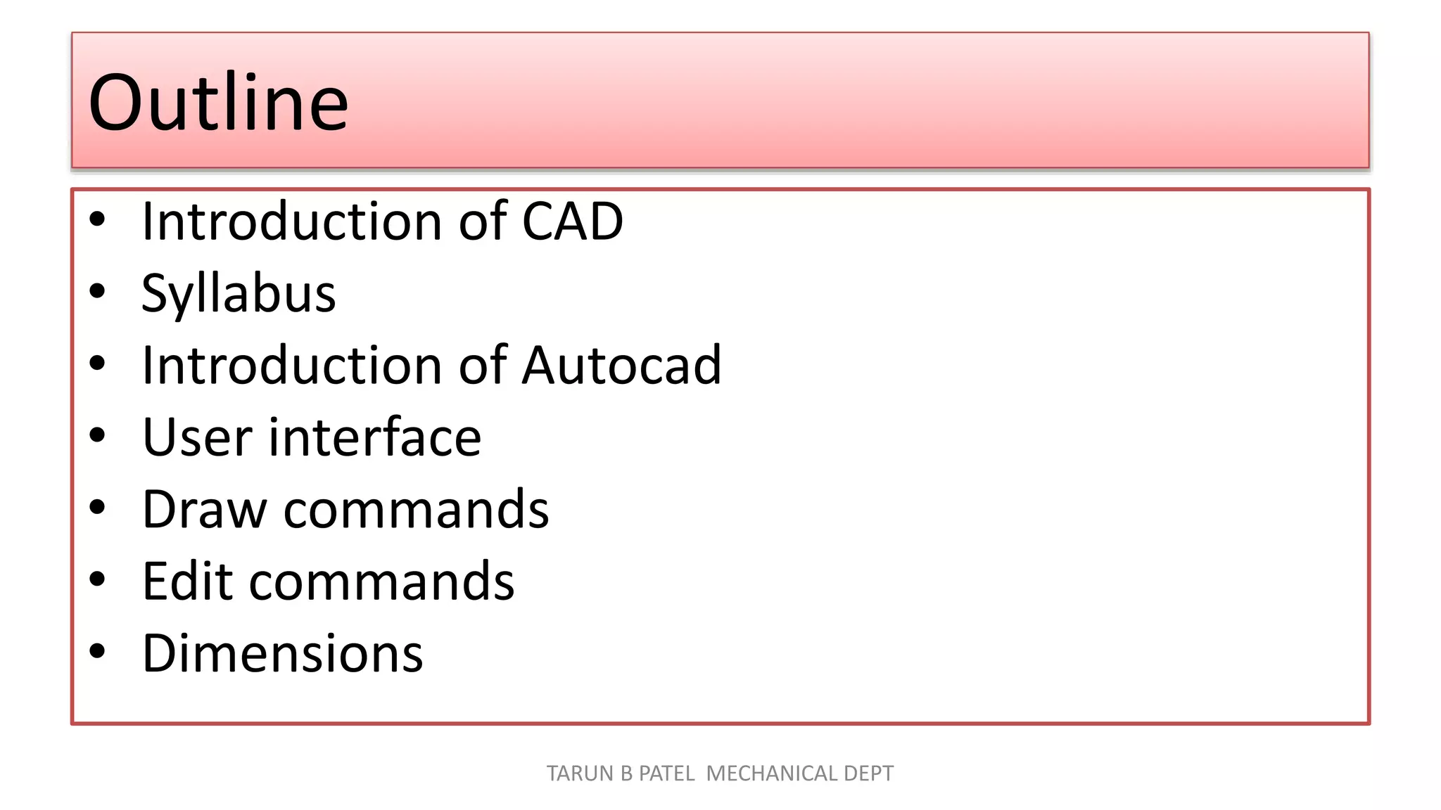 Computer aided machine drawing | PPTX