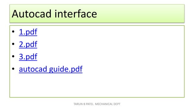 Computer aided machine drawing | PPTX