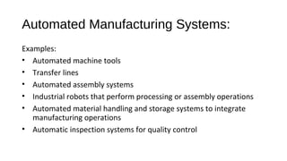 manufacturing support system | PPT