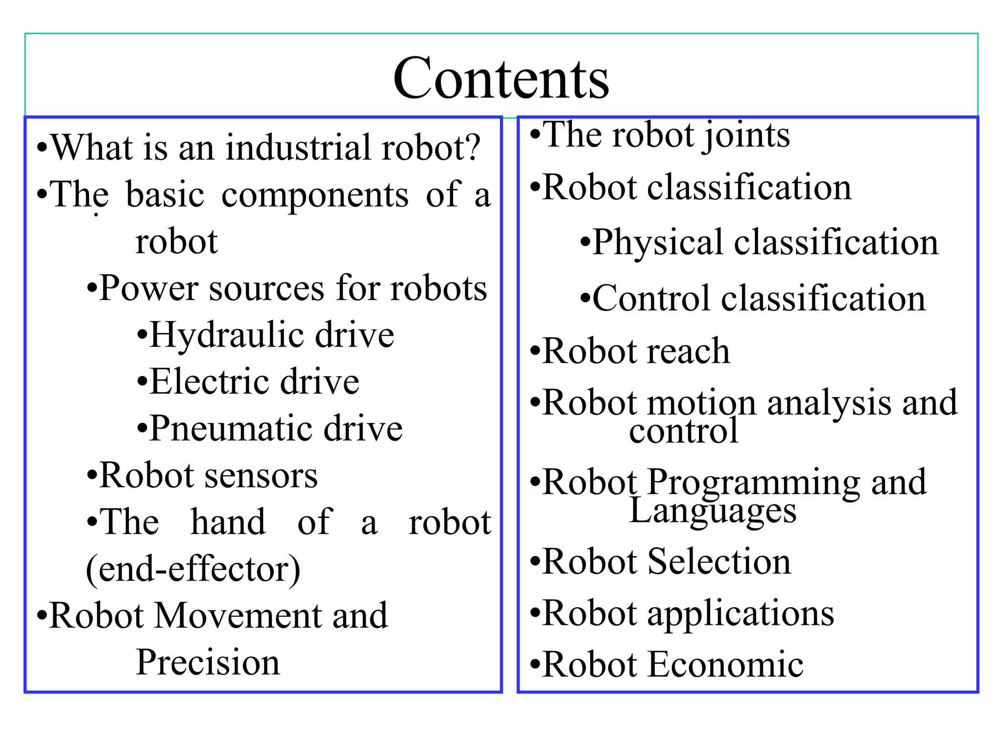 Computer aided manufacturing robotic systems | PPT