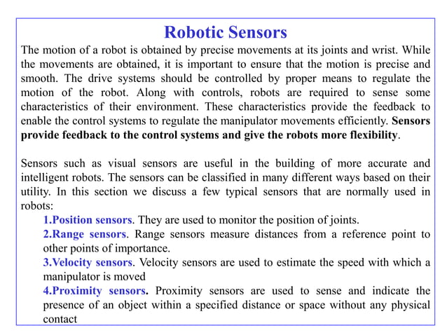 Computer aided manufacturing robotic systems | PPT
