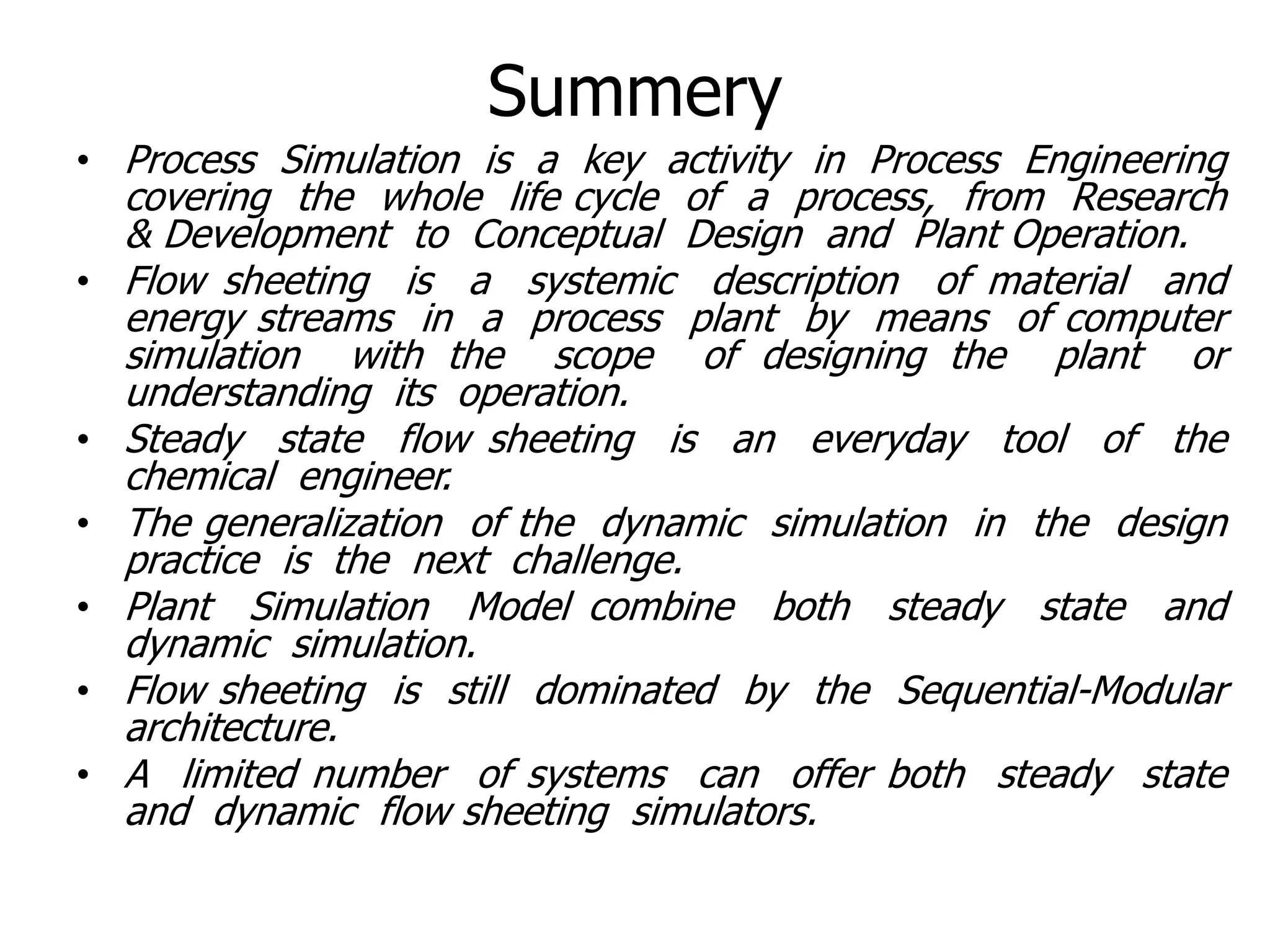 Computer aided process design and simulation (Cheg.pptx