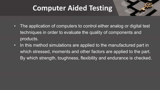 Computer aided quality control | PPTX