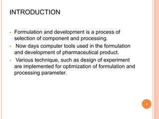 Computers in Pharmaceutical formulation | PPTX