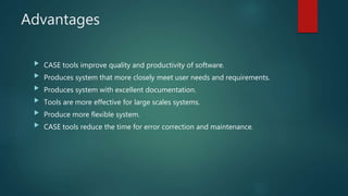 Computer aided software engineering | PPTX