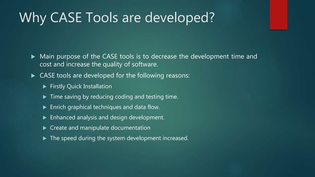 Computer Aided Software Engineering | PPTX