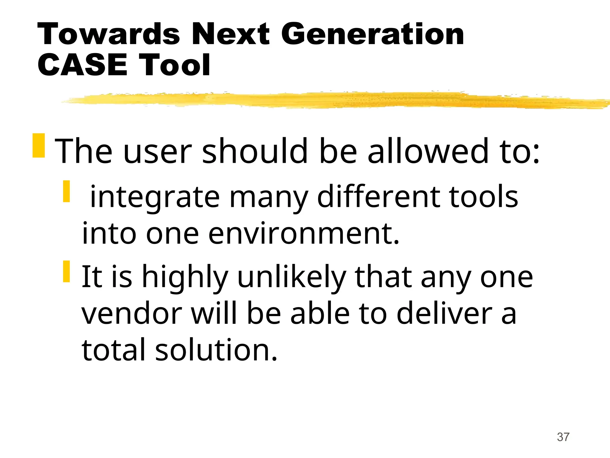 Computer Aided Software Engineering.ppt SE | PPT