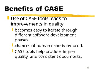 Computer Aided Software Engineering.ppt SE | PPT