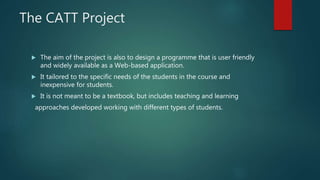 Computer aided teaching and testing | PPTX | Educational Assessment ...