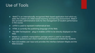 Computer aided teaching and testing | PPTX | Educational Assessment ...