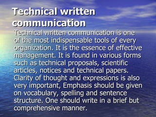 Computer aided technical communication | PPT