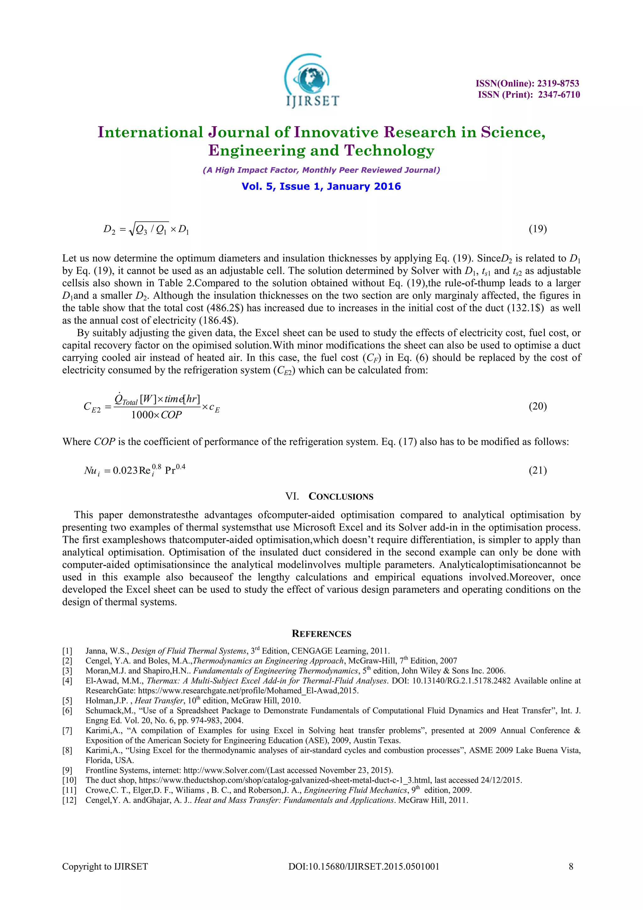 Computer aided thermal_design_optimisati | PDF