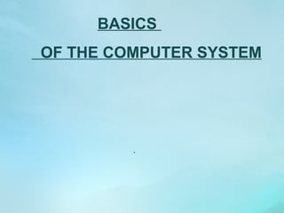 Computer and computation | PPT
