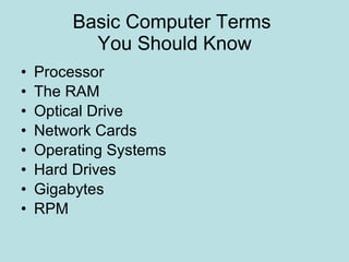 Computer and electronic shopping guide | PPT