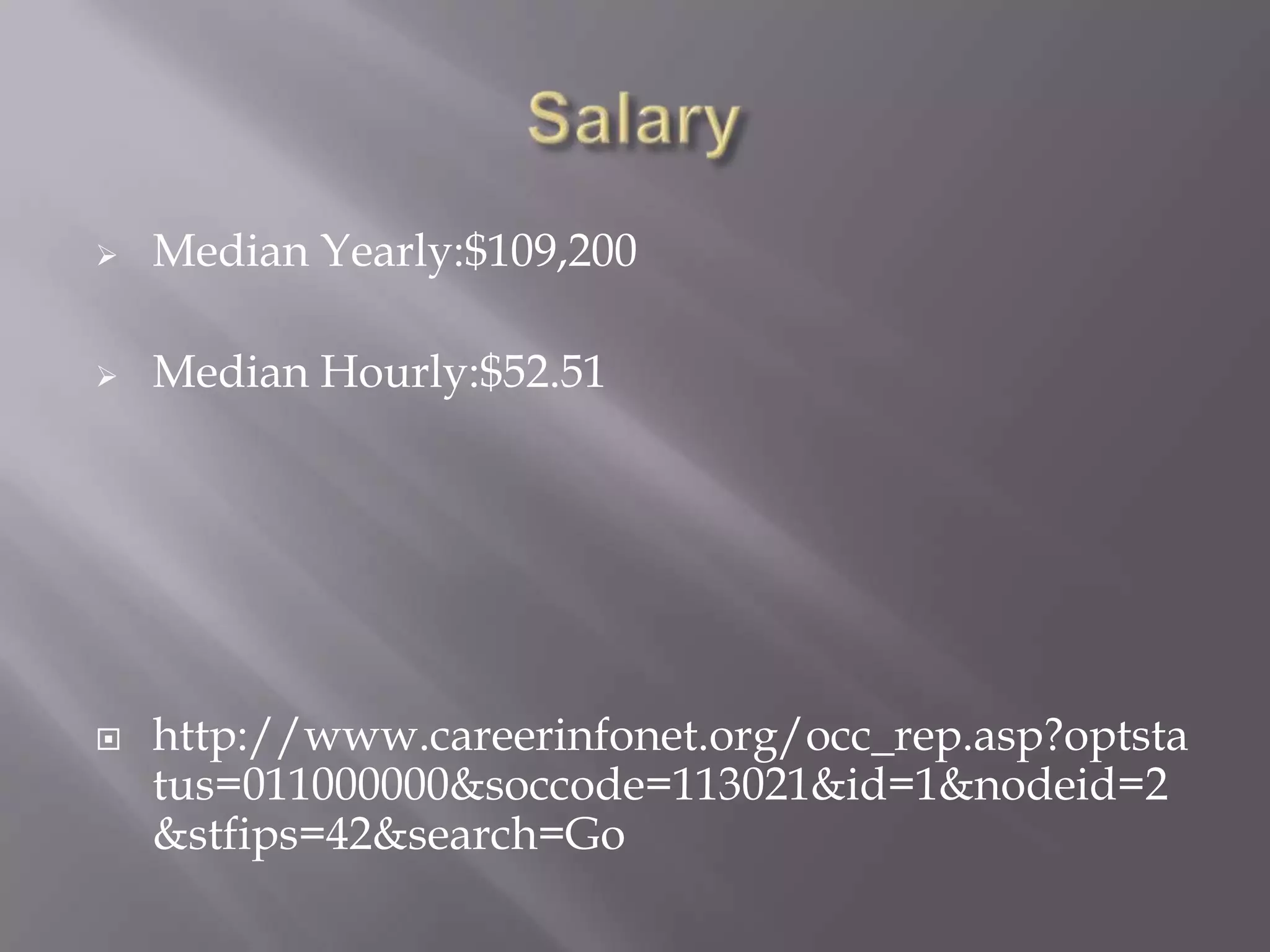 Computer and information systems managers | PPTX