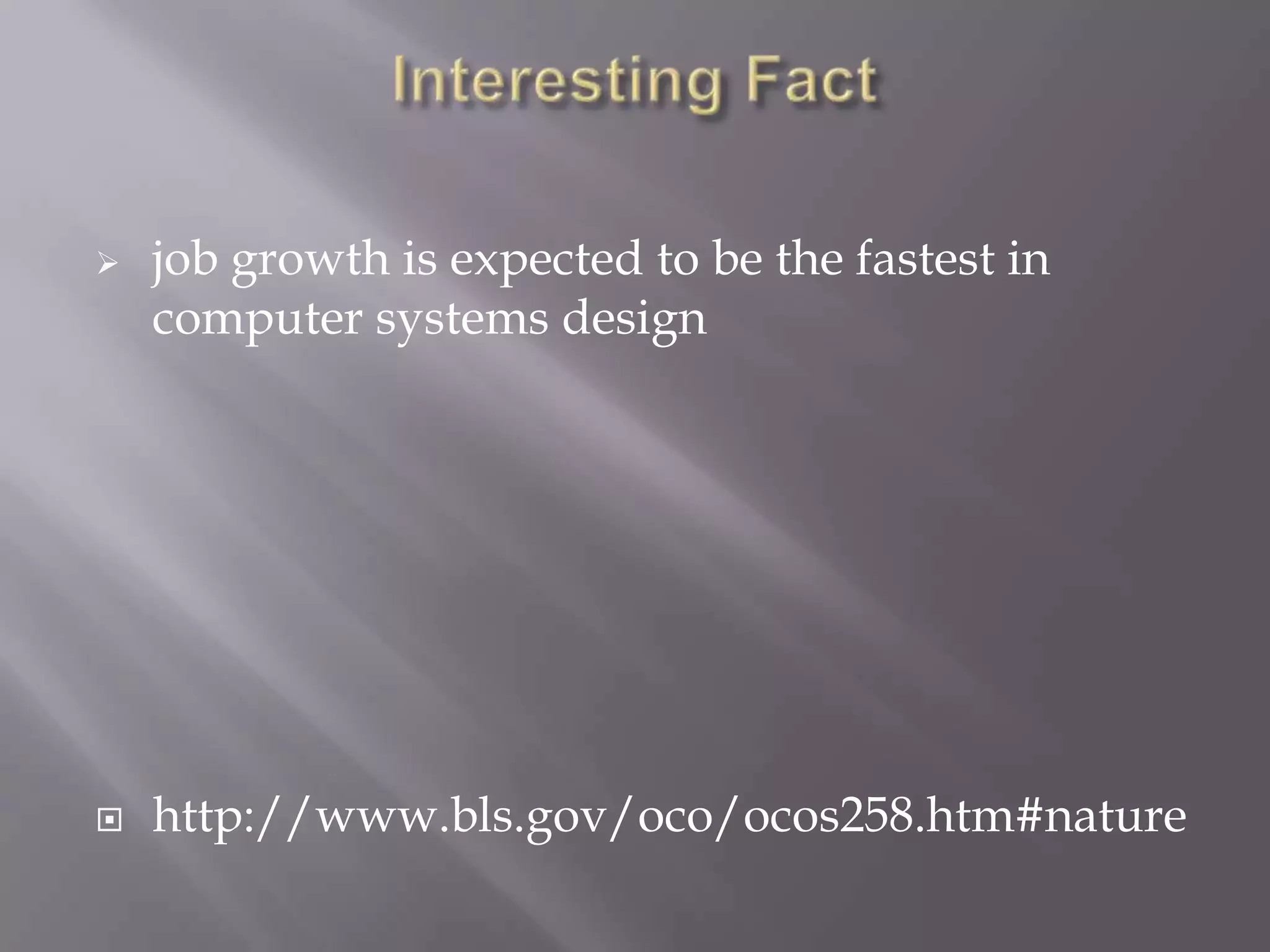 Computer and information systems managers | PPTX