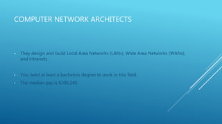Computer and information technology occupations | PPT