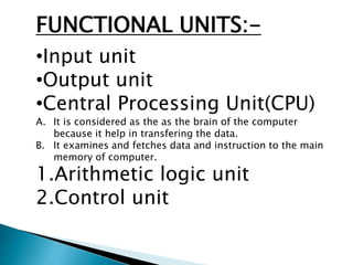 Computer and its basic concepts | PPT