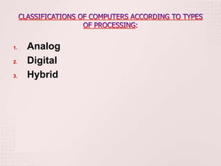 Computer and its main three types along with Classifications.pptx