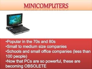 Computer and its types | PPTX