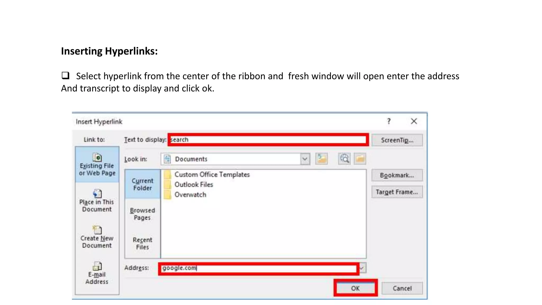Computer and ms word | PPTX