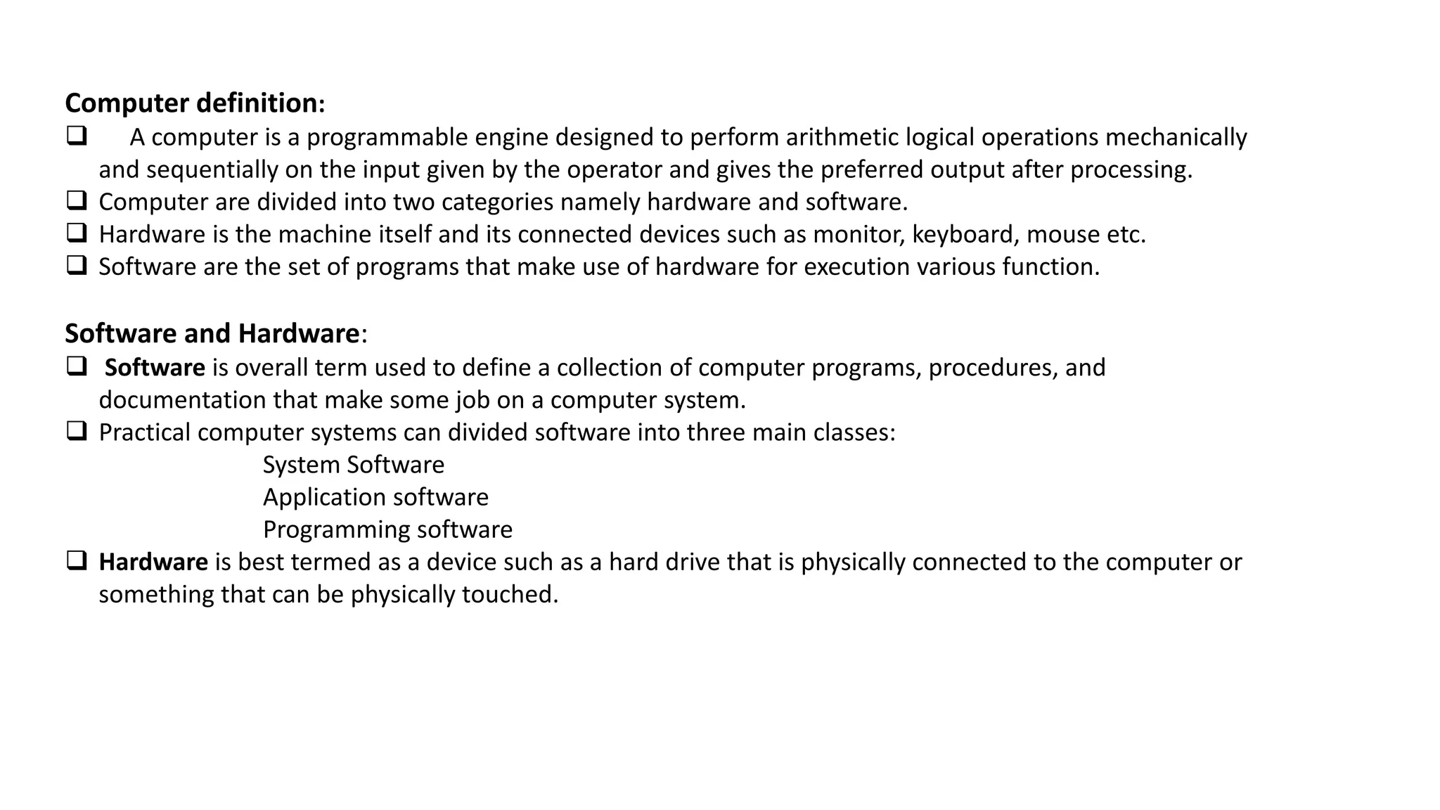 Computer and ms word | PPTX
