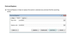 Computer and ms word | PPTX