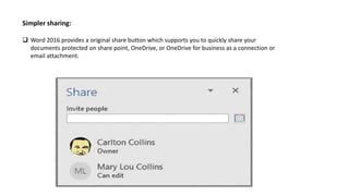 Computer and ms word | PPTX