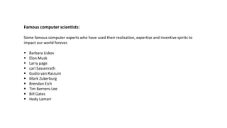 Computer and ms word | PPTX