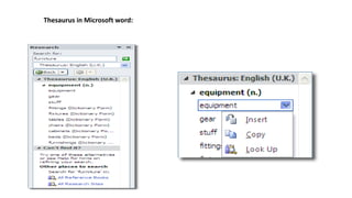 Computer and ms word | PPTX