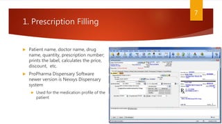 Role of Computer in Hopital Pharmacy. | PPTX