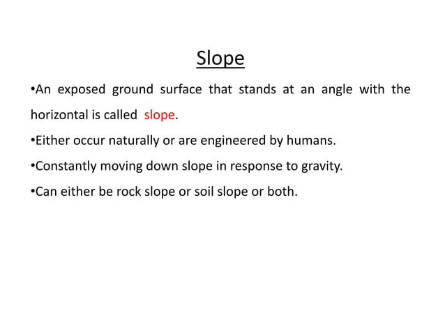 slope stability and computers | PPT