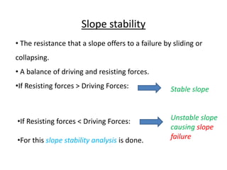 slope stability and computers | PPT