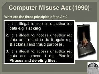 Computer And The Law | PPTX